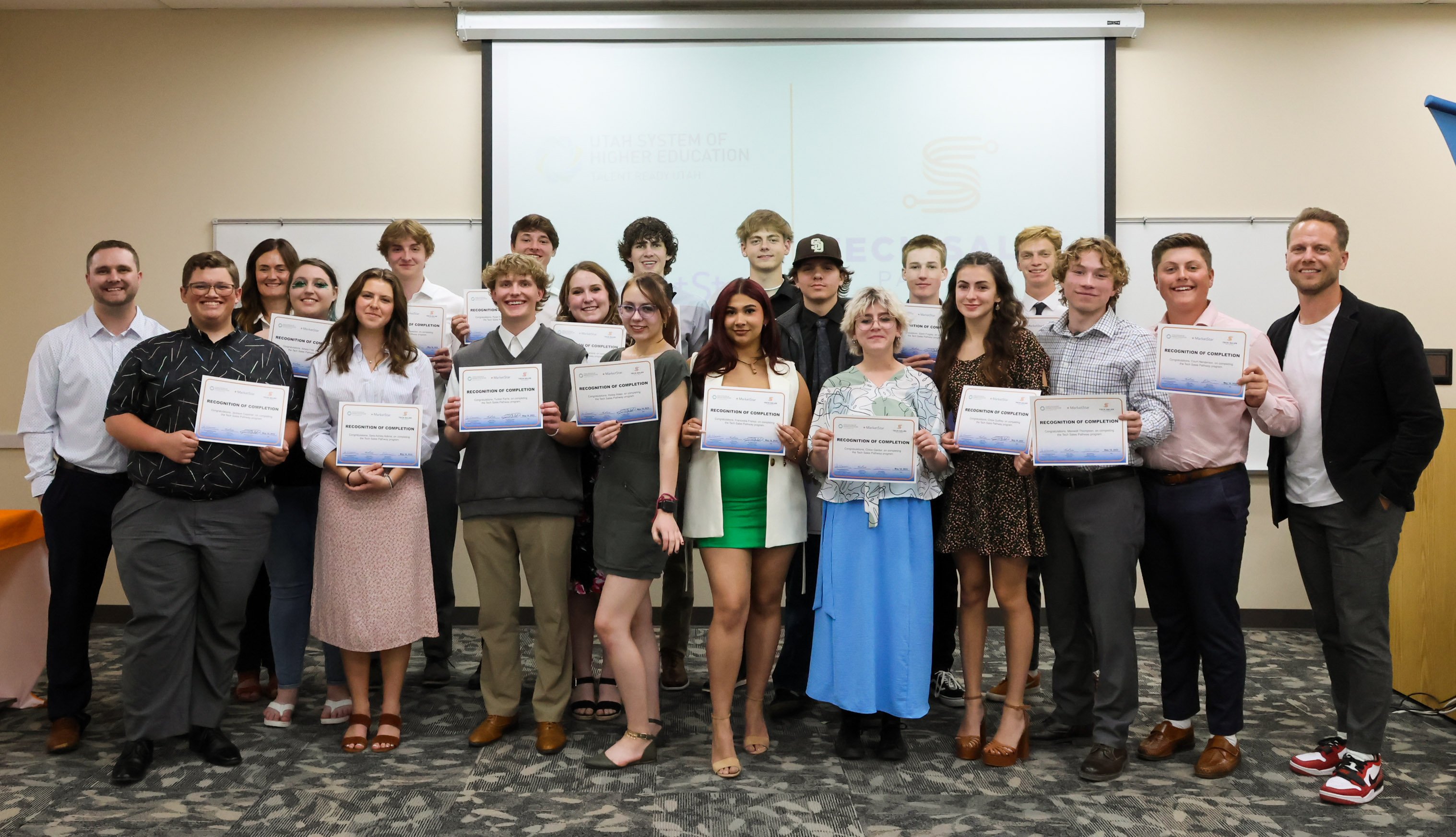 23 Students Graduate from the MarketStar Tech Sales Pathway Work-based ...